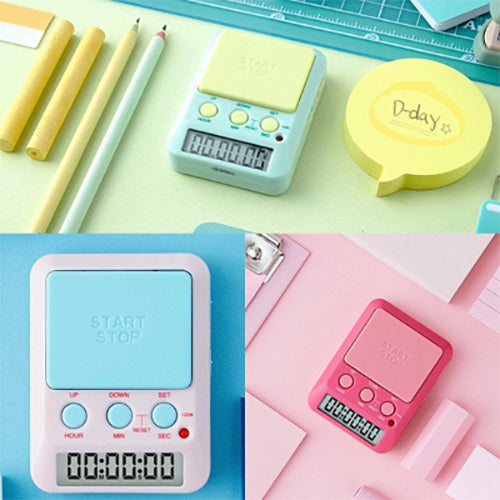 DRETEC Two Tone T-580 Timer Watch Stopwatch LED Alarm Study Cook – bohemingo